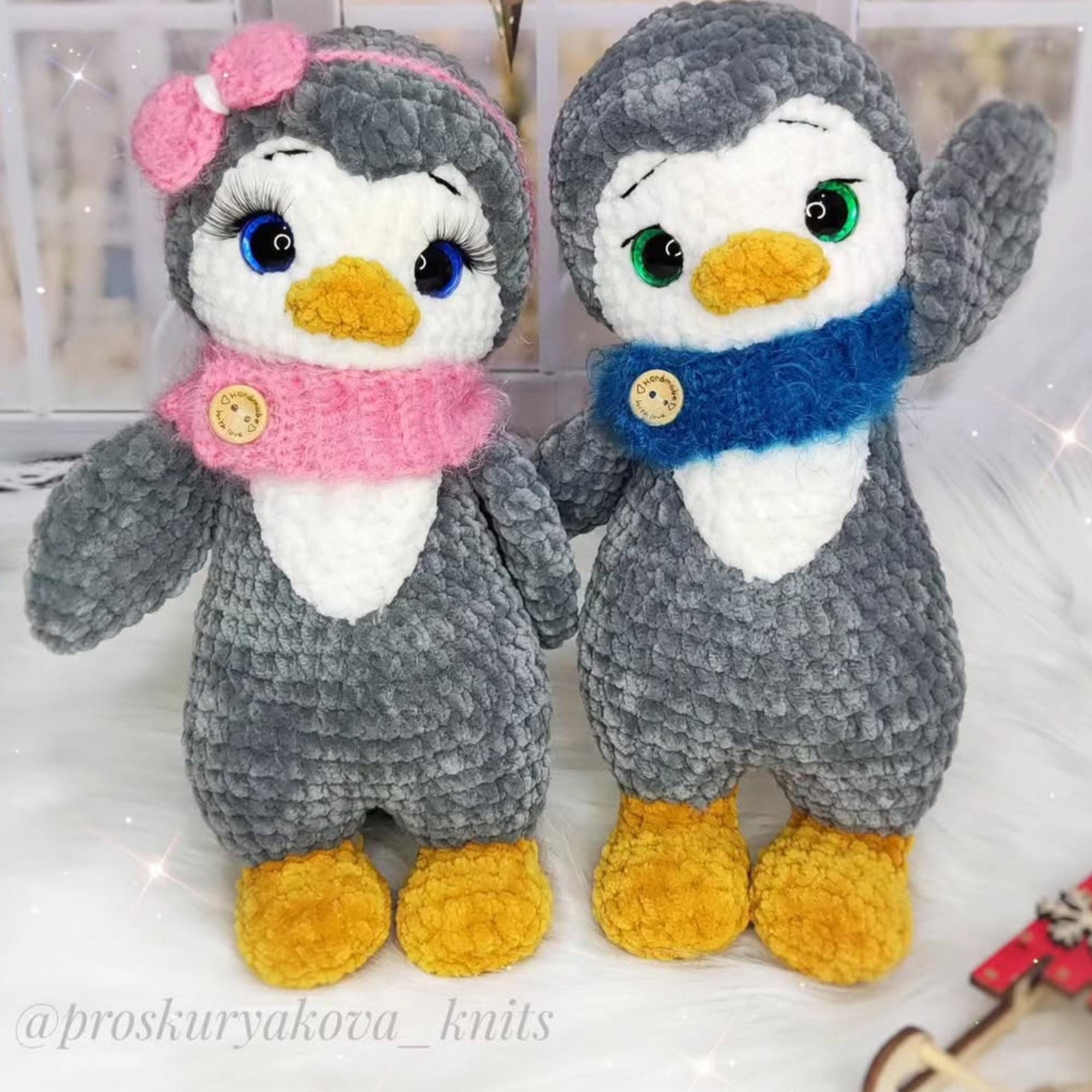 Penguin Crochet Pattern, Amigurumi Penguin Crochet Pattern, Crochet ...