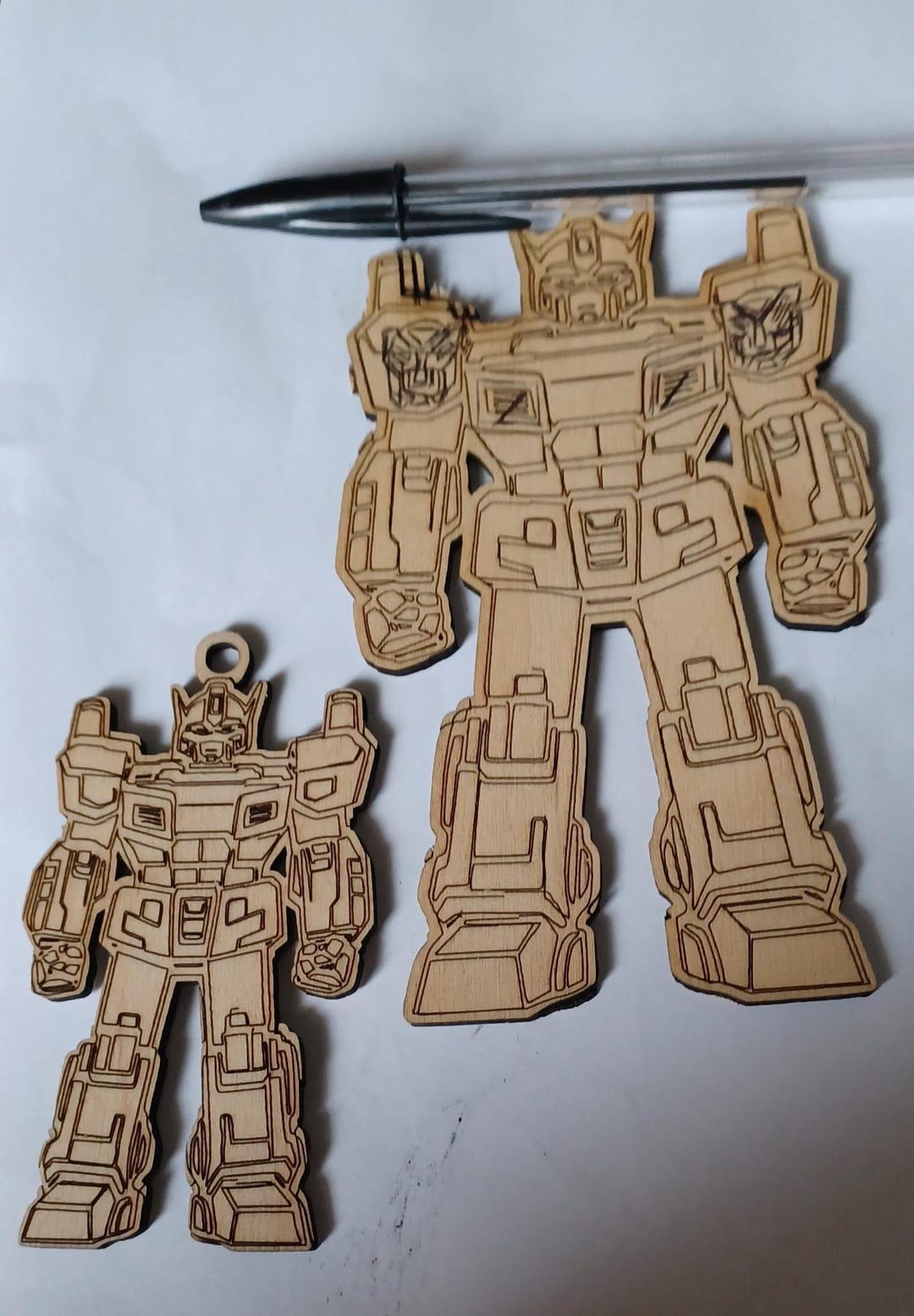 Transformer Robot in Wood, Keychain, Pendant, Dxf and Svg Files for ...