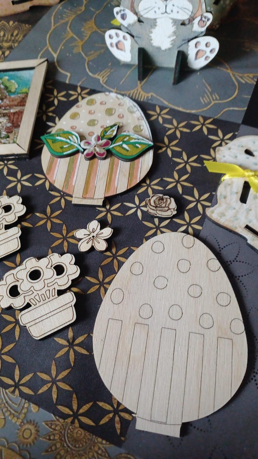 Spring Leaf, Dxf End Svg File, Cuting in Wood, Fabric, Felt or Foam ...