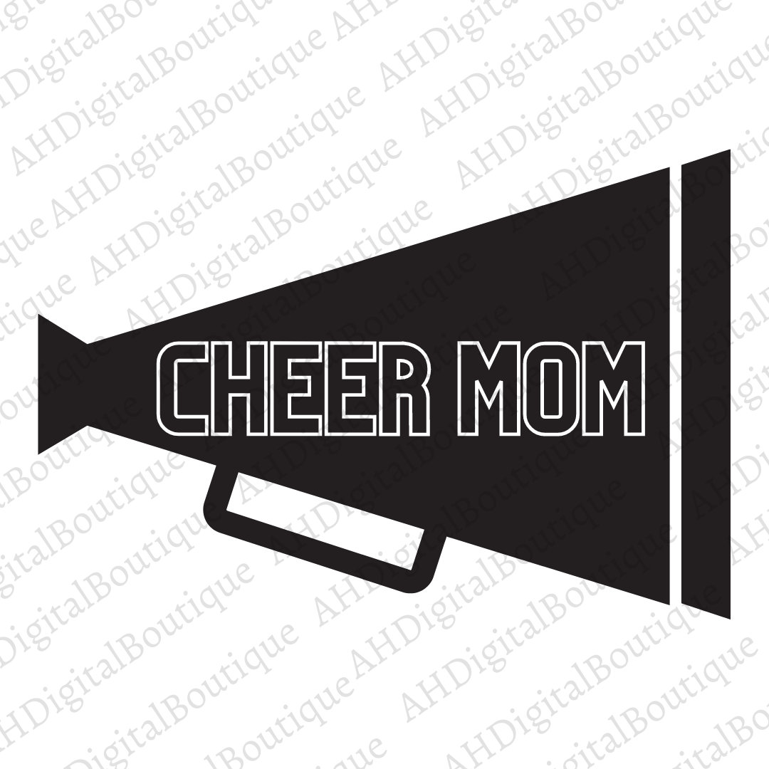 Cheer Mom, Cheer Mom PNG, Cheer Mom SVG, Digital File, Cheerleading - Etsy