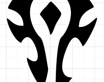 Horde Symbol Wow - Etsy