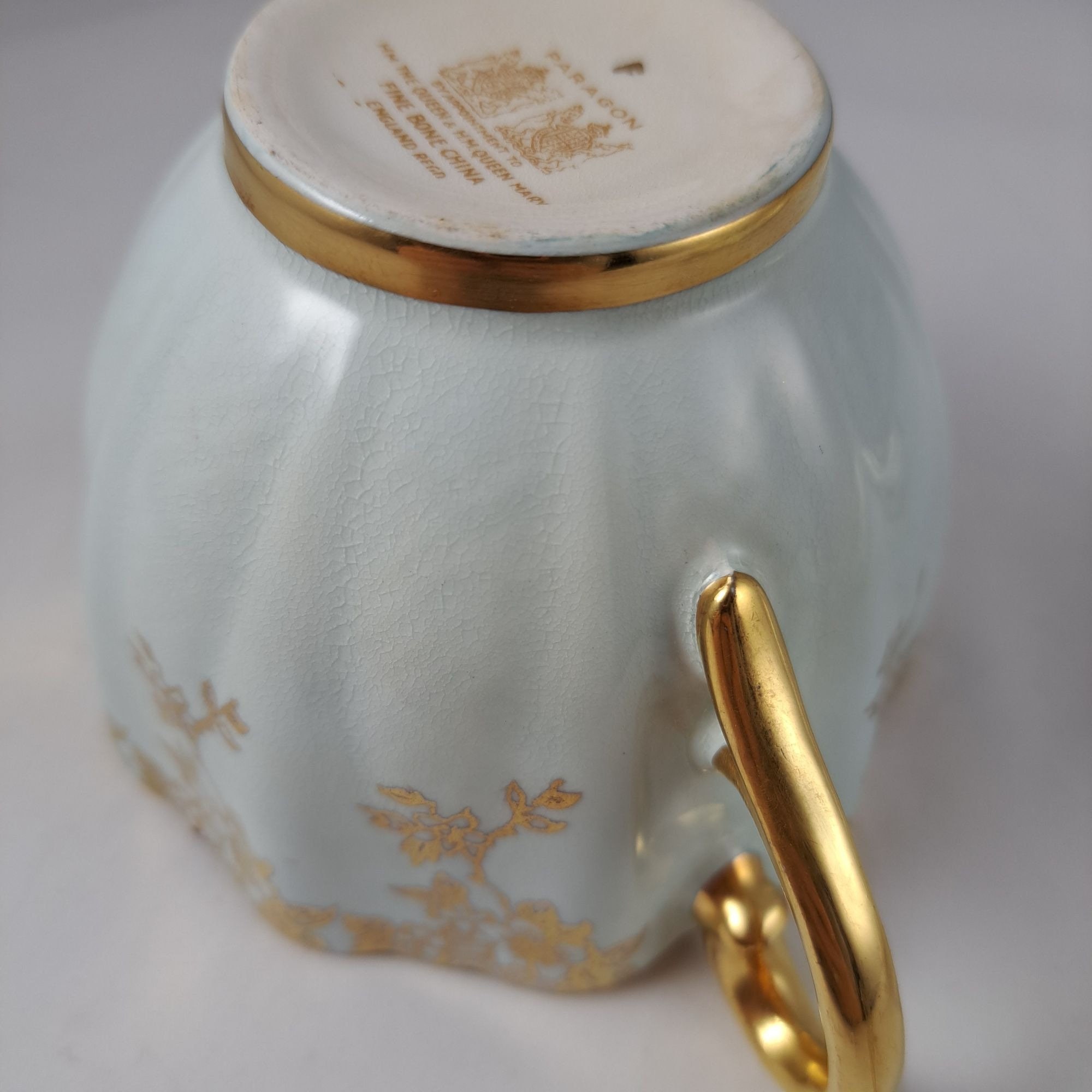 Paragon HM the QUEEN & HM Queen Mary Tea Cup and Saucer Double Mark ...