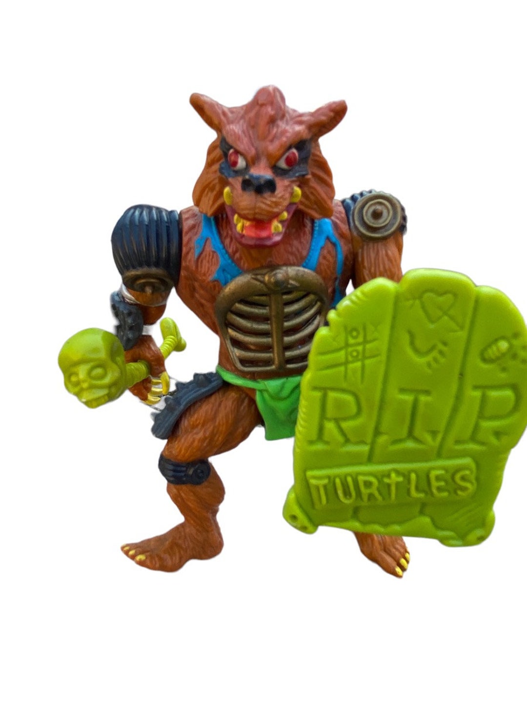 TMNT Rahzar Action Figure 1991 - Teenage Mutant Ninja Turtles - Near ...