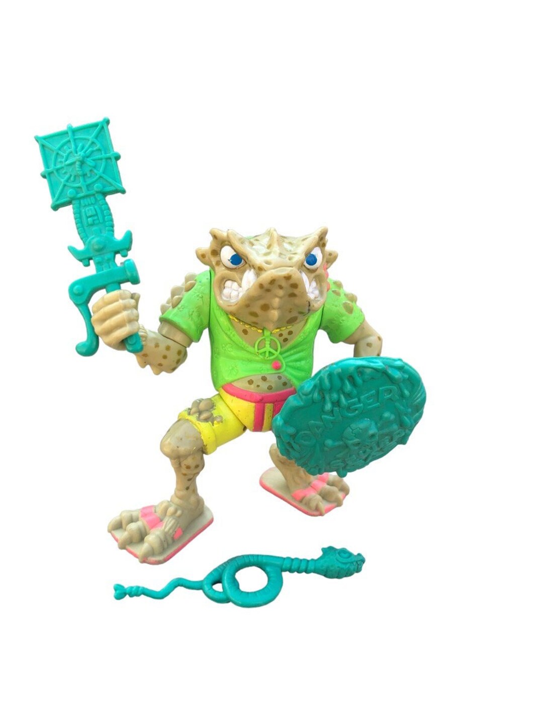 TMNT Napoleon Bonafrog Action Figure 1990 Teenage Mutant Ninja Turtles ...