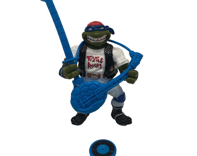 TMNT Classic Rocker Leo Action Figure 1991 - Teenage Mutant Ninja ...
