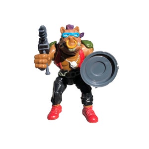 TMNT Bebop Action Figure 1988 - Teenage Mutant Ninja Turtles - Near ...