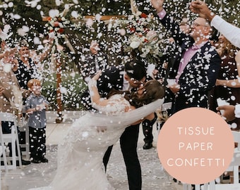 Biodegradable Wedding Confetti Tissue Paper Confetti Wedding Events ...