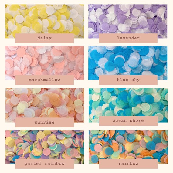 Biodegradable Wedding Confetti Tissue Paper Confetti - Etsy Australia