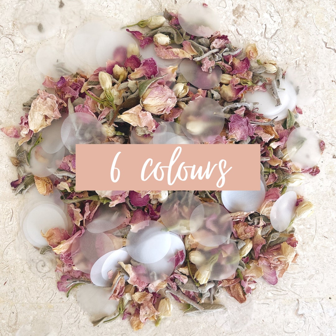 1 Litre Flower Confetti Biodegradable Confetti Dried - Etsy