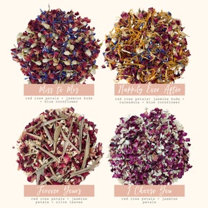 1 Litre Flower Confetti | Biodegradable Confetti | Flower Girl Basket ...