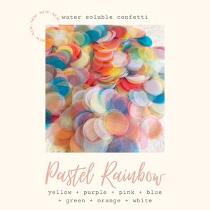 Biodegradable Wedding Confetti | Rice Paper Confetti | Water Soluble ...