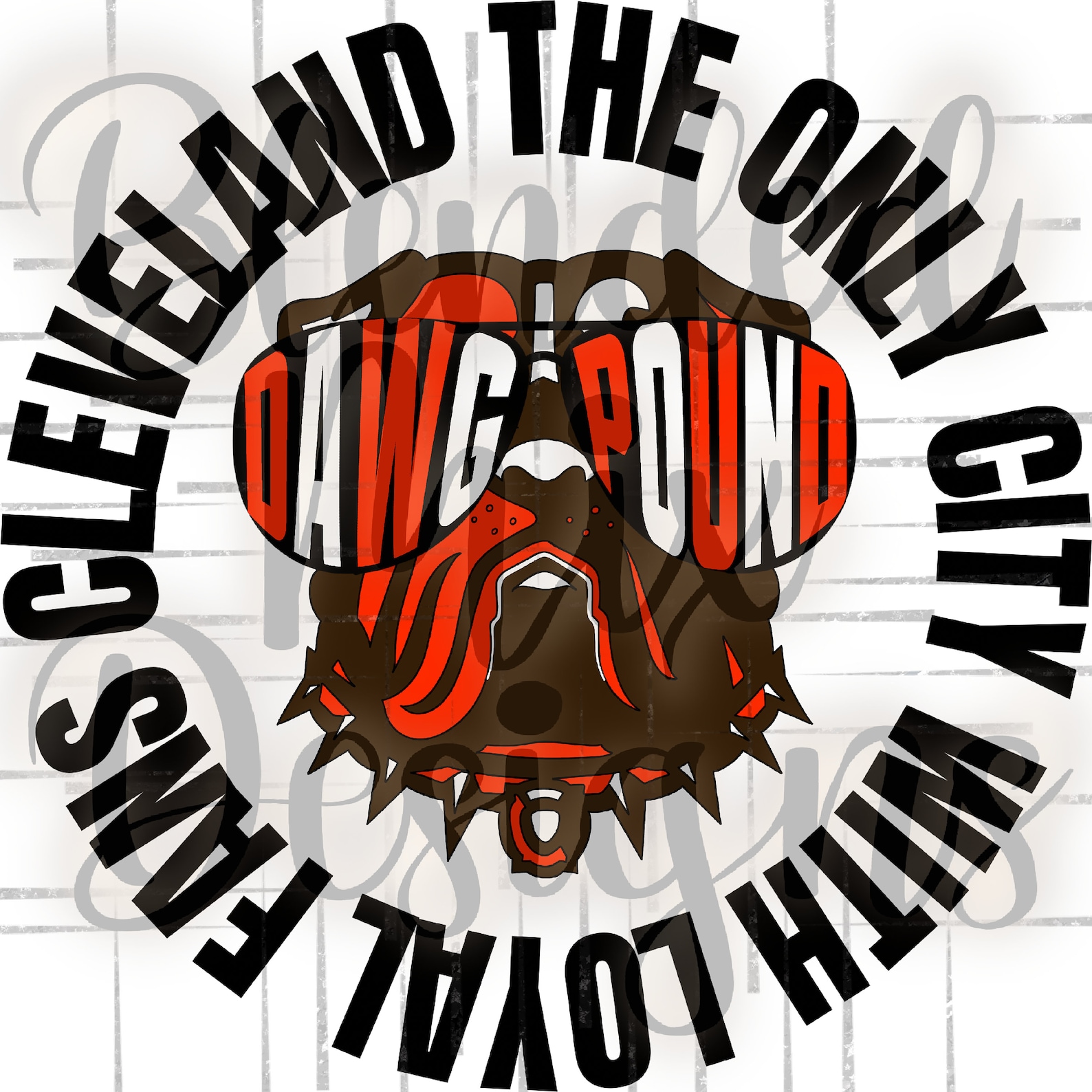 Dawgs, Cleveland PNG and SVG Real City - Etsy