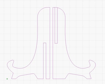 Dxf Picture Stand - Etsy