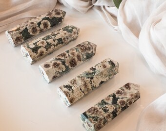 Green Sakura Jasper - Etsy