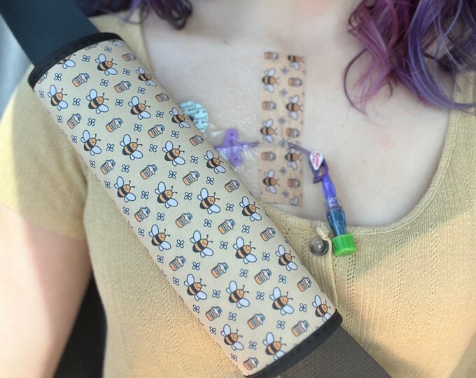 IMPERFECT Central Line Protector Seatbelt Cover Hickman Port POTS EDS ...