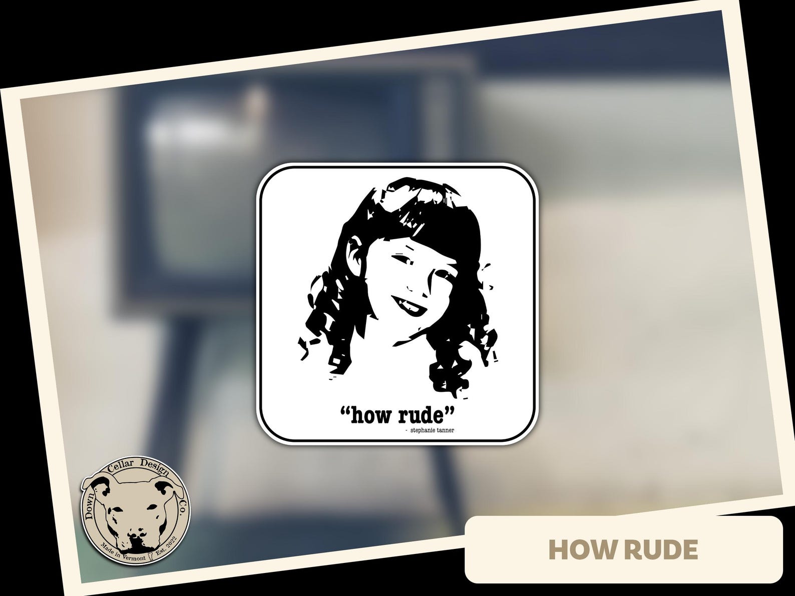 Sassy Sticker - How Rude - Fun Way to Express Displeasure - Etsy