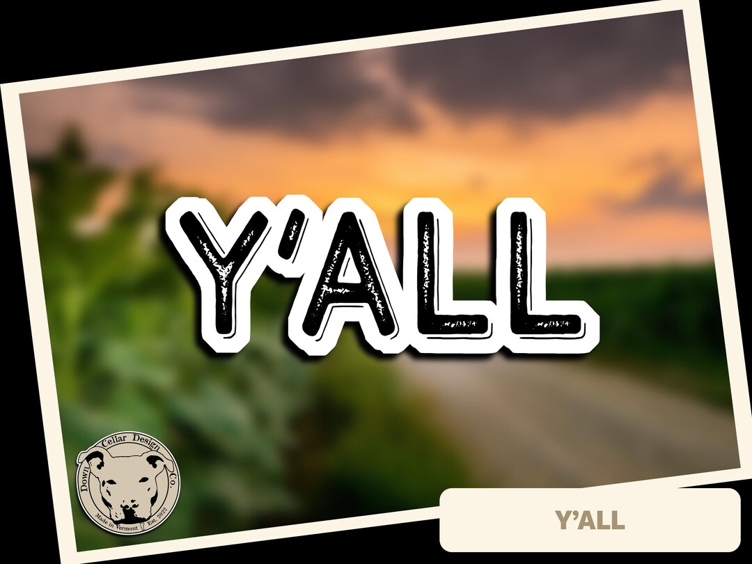 Hand-lettered Southern Hospitality Vinyl Decal for Laptop and More - Etsy