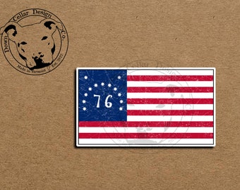 Bennington Flag Decal - Etsy