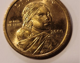 2000 D Sacagawea Dollar | Etsy