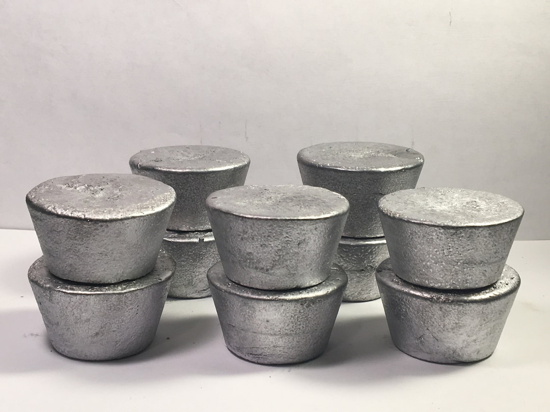 10 to 50 Pounds of Pure Lead Ingots...save BIG on 20 Pounds or More ...