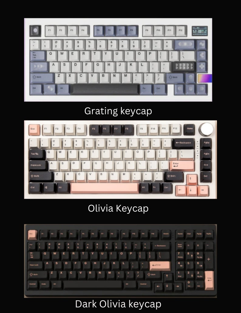 Gmk87 Custom Mechanical Keyboard Build Service Lubed Switch Modded 87 ...