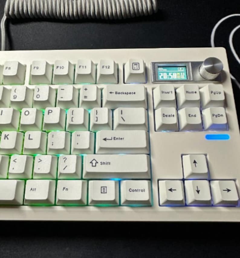 Gmk87 Custom Mechanical Keyboard Build Service Lubed Switch Modded 87 ...