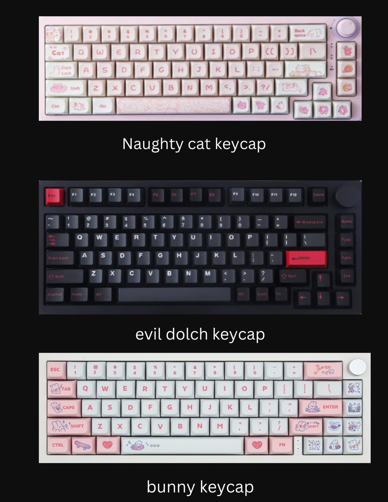 Gmk87 Custom Mechanical Keyboard Build Service Lubed Switch Modded 87 ...