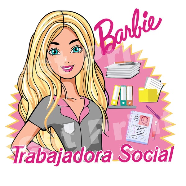 Barbie social worker - Etsy México