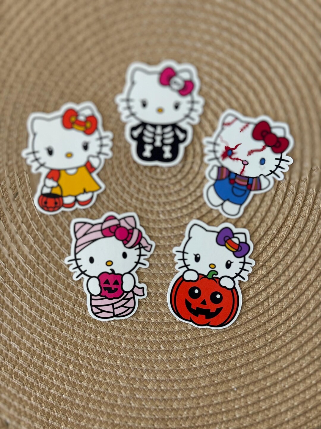 Halloween Kitty, Sticker sold Separately - Etsy