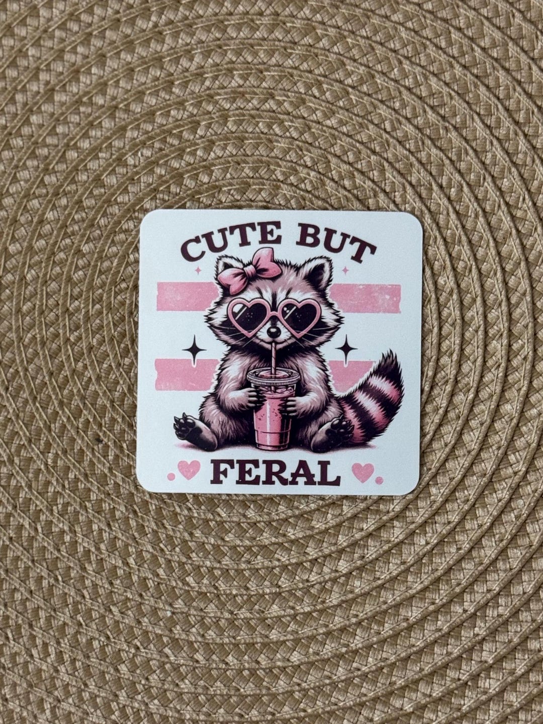 Cute but Farel, Sticker - Etsy