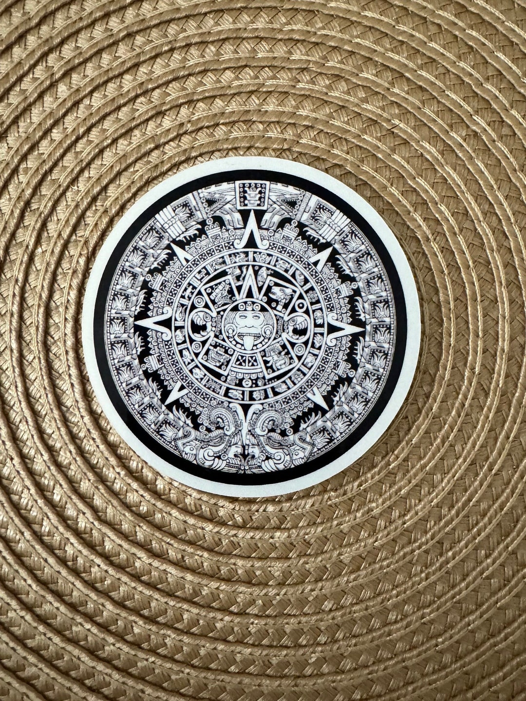Aztec Calendar, Sticker - Etsy