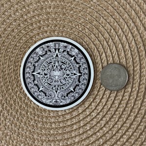 Aztec Calendar, Sticker - Etsy