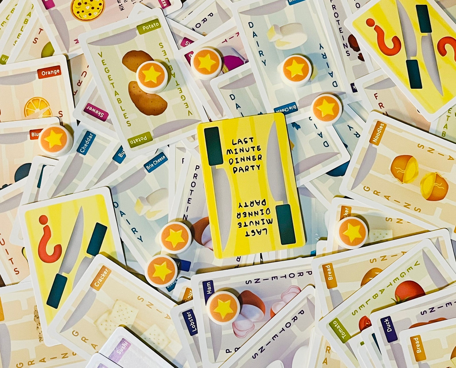 Last Minute Dinner Party: Card Game - Etsy