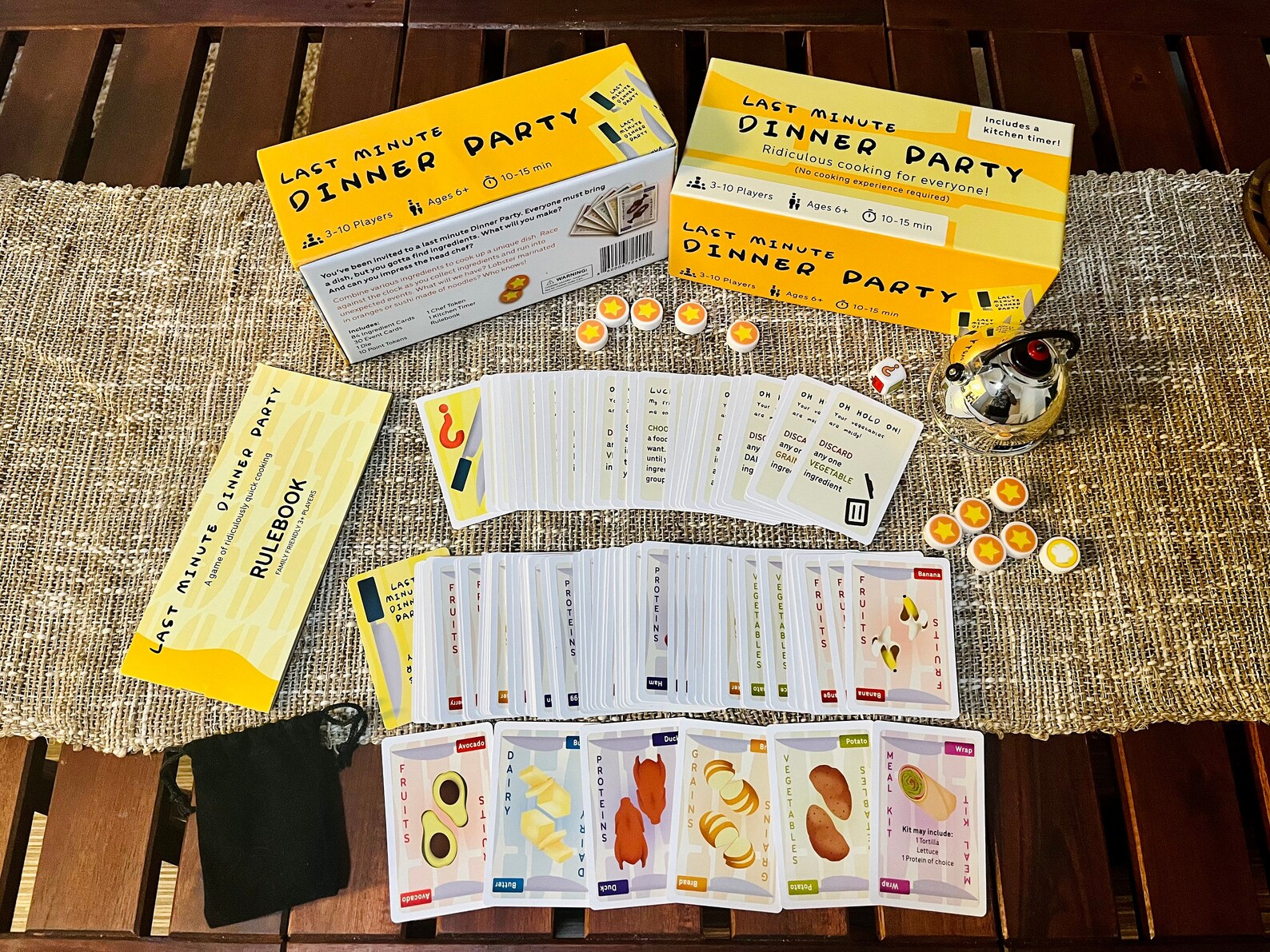 Last Minute Dinner Party: Card Game - Etsy
