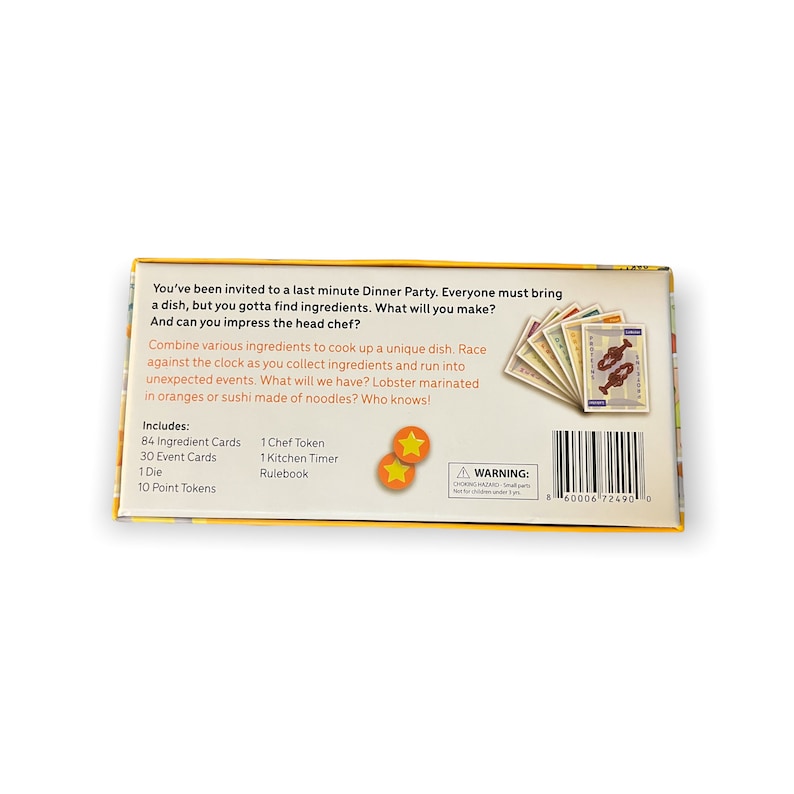 Last Minute Dinner Party: Card Game - Etsy