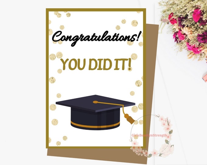 Congrats Grad Card, Sorry Grad, Congratulations Card, Graduation Card ...