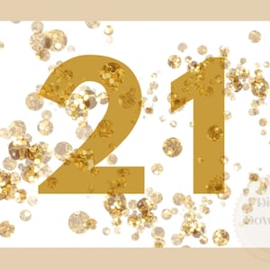 Printable 21st Birthday Card for Son, Daughter, Him, Her, Friend ...