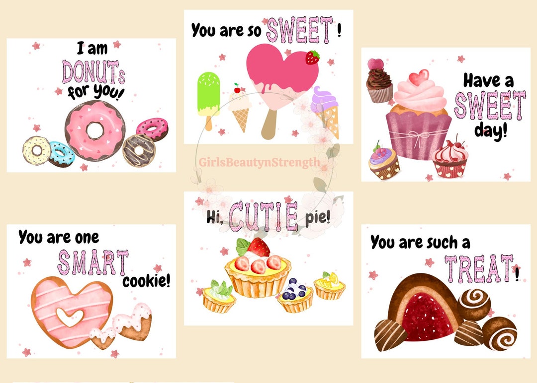 Printable Kids Valentines Day Card for Classroom School Preschool ...