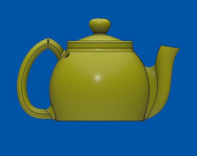 Assassin's Teapot (3D Digital File) - Etsy