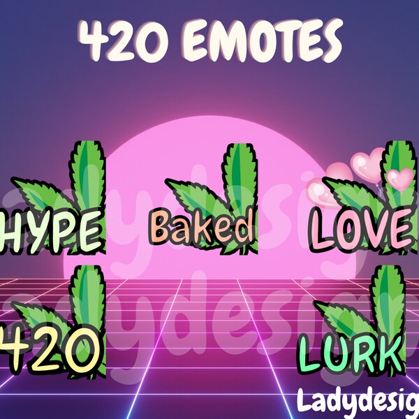 420 Twitch Overlay - Etsy