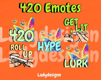 420 Emote - Etsy