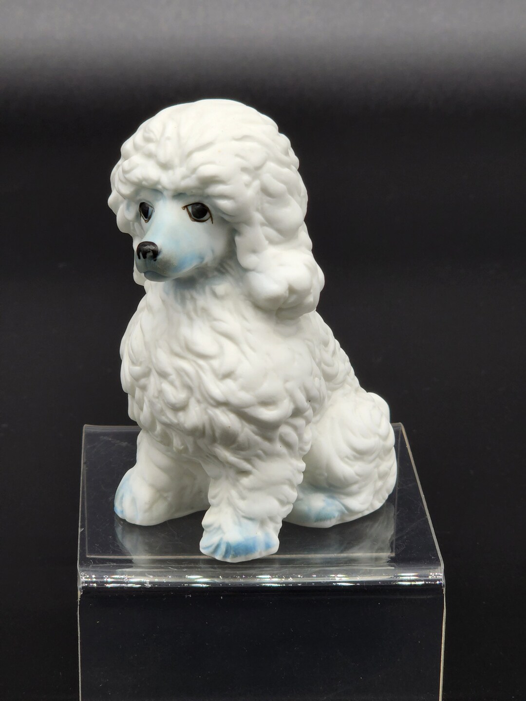 Vintage Davar Bisque Ceramic French Poodle Figurine, Poodle Dog ...