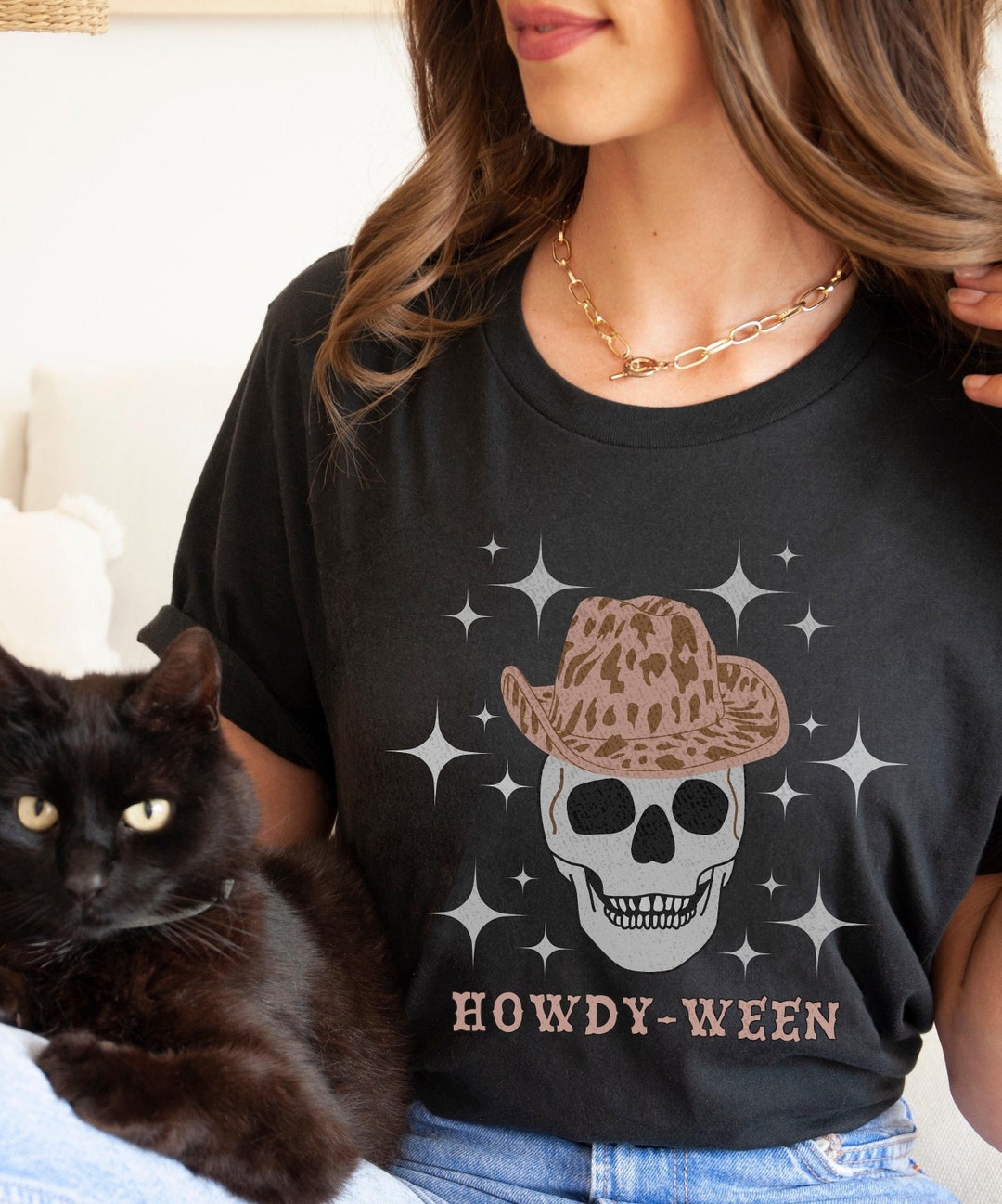 Howdy-ween Shirt, Fall Top, Country Halloween T-shirt, Western Shirt ...
