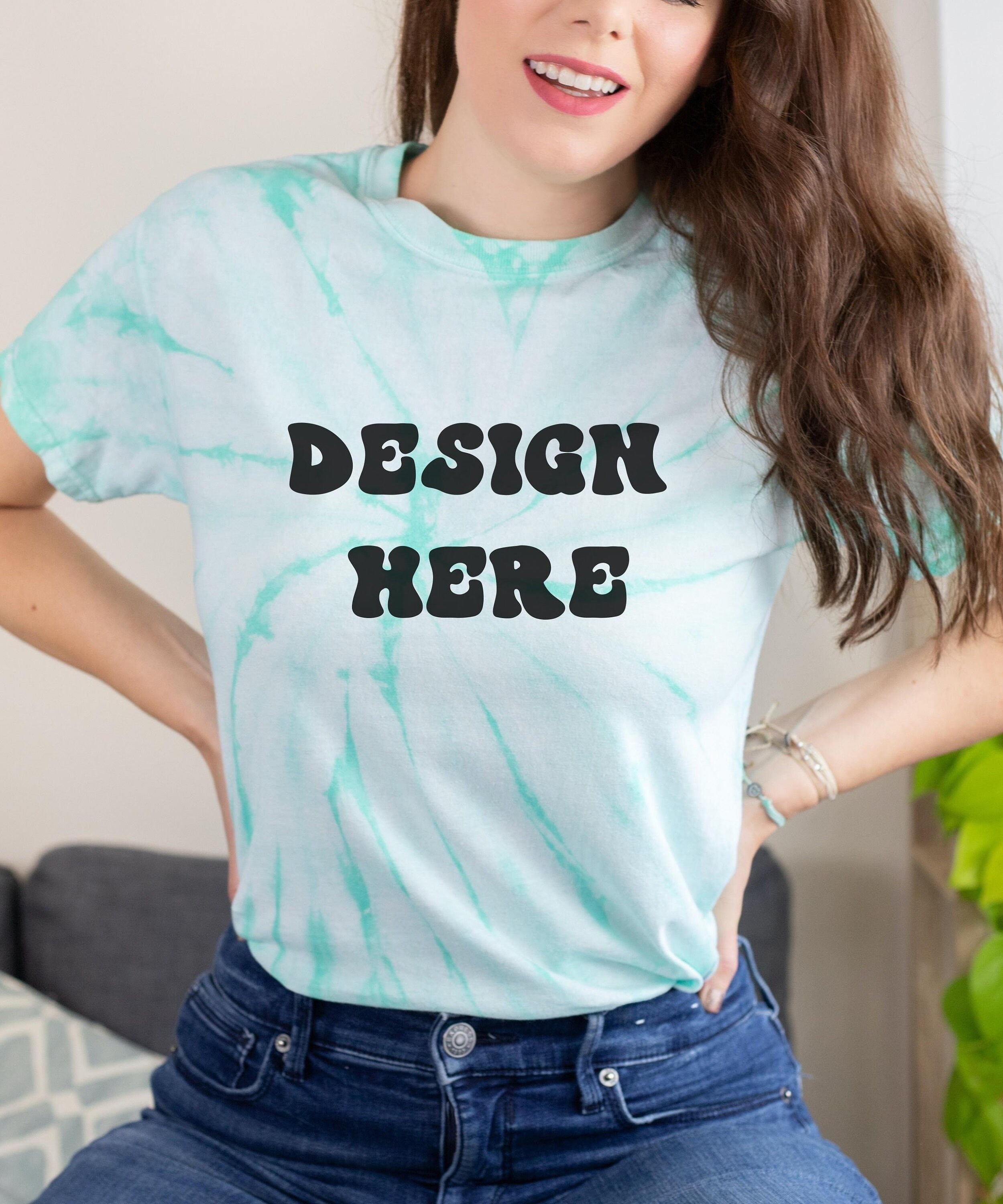 Custom Design Tie-dye T-shirt, Personalized Shirt, Custom Printed T ...