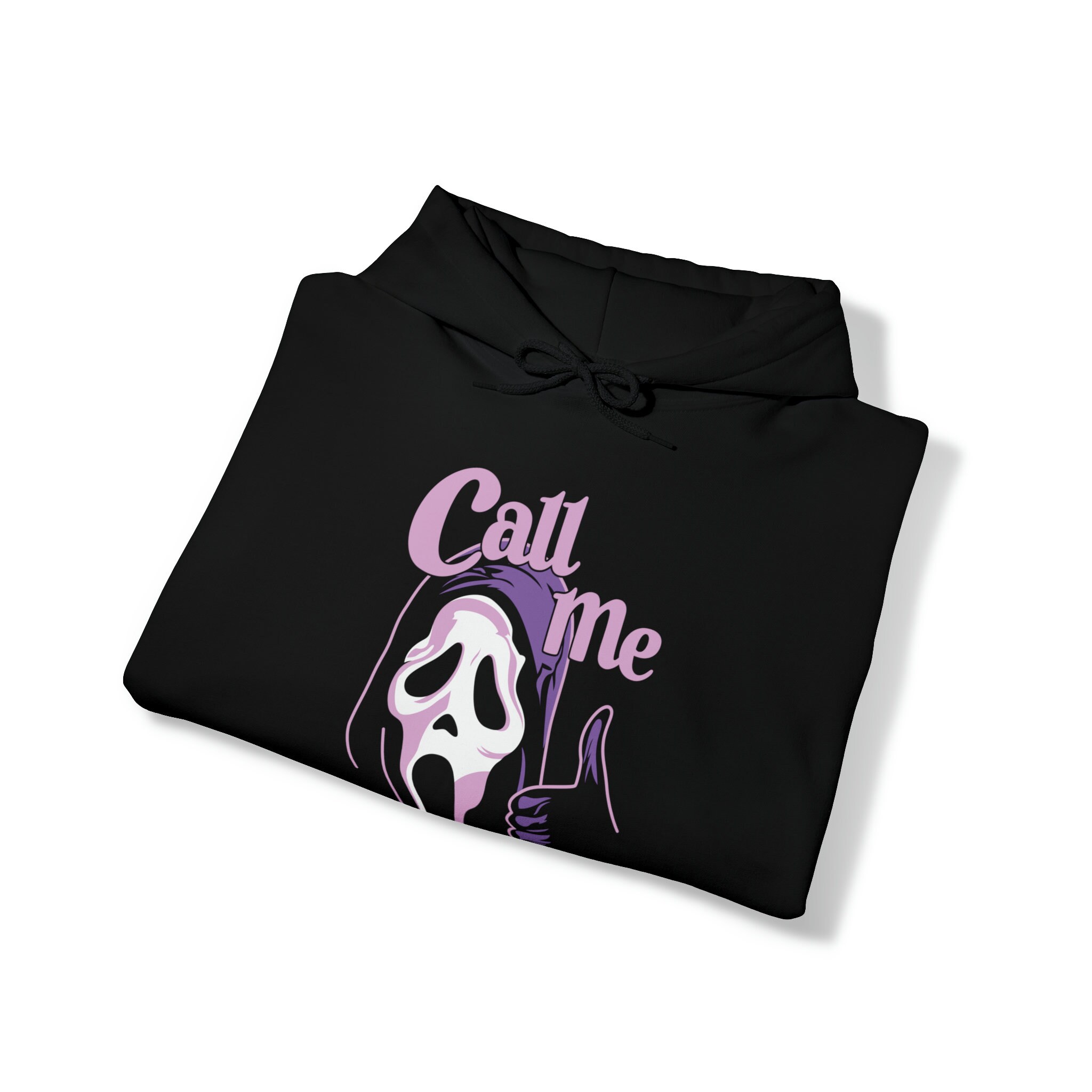 Call Me Scream Hoodie, Ghostface, Funny Halloween Sweatshirt, Scary ...