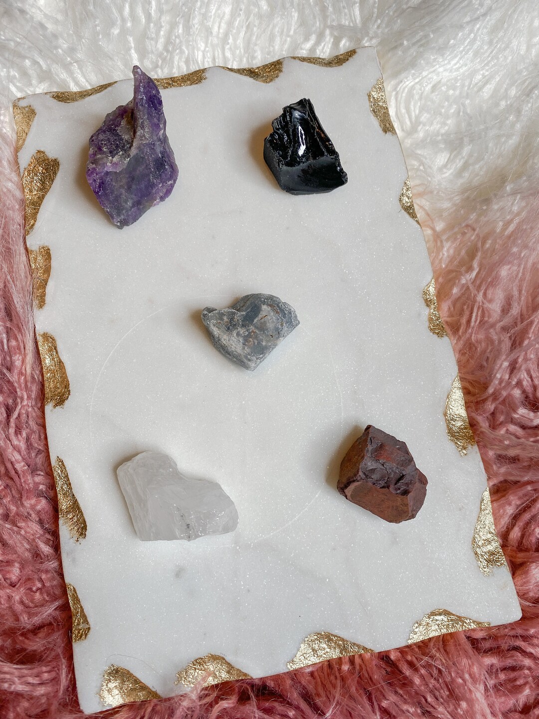 Mercury Retrograde Crystal Set, Crystals for Anxiety and Stress, Clear ...