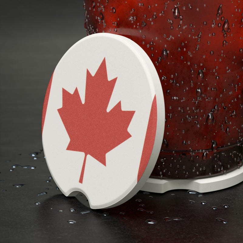 Canadian Stone Coasters - Etsy
