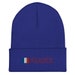 France National Flag Unisex Cuffed Beanie, Hat, Cap, Française, Drapeau ...
