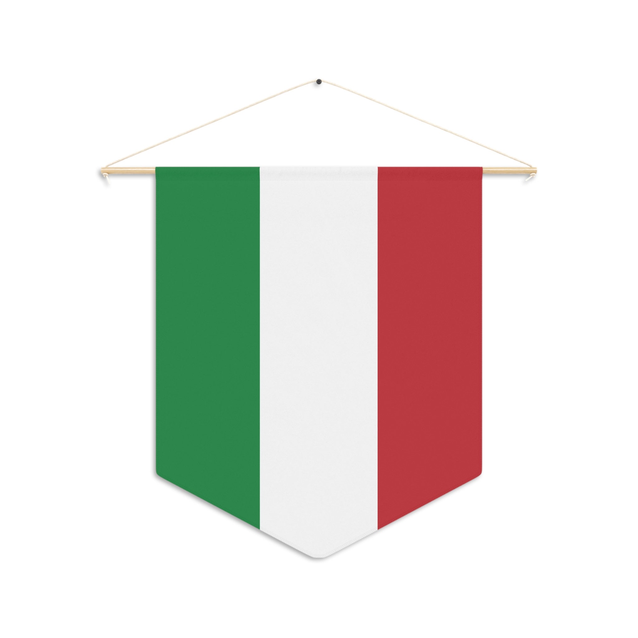 Italian Flag Pennant Banner, Wall Decor, Flag of Italy - Etsy