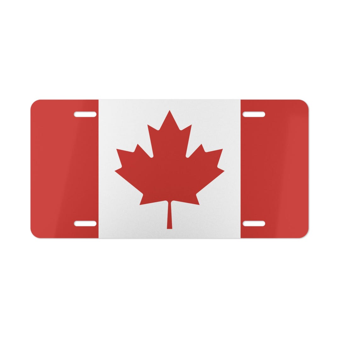 Flag of Canada Vanity License Plate, Car License Plate, Canadian Decor ...